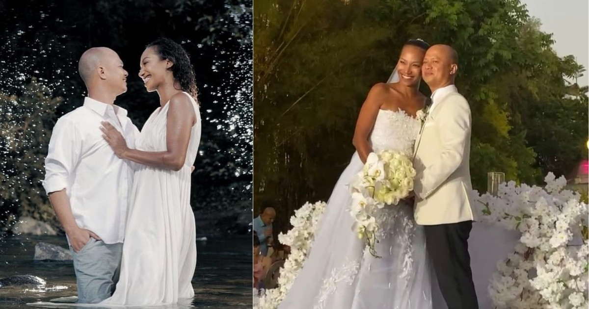 After 15 years, Wilma Doesnt and non-showbiz partner Gerick Livelo Parin just got married ...